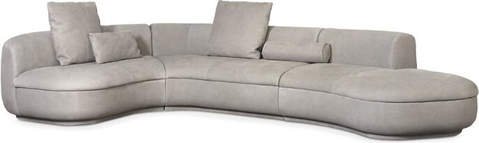 Baxter Leather Piaf Modular Sofa - ShopStyle Sectionals