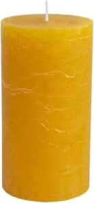 Grand Illusions Medium Mustard Pillar Candle - ShopStyle