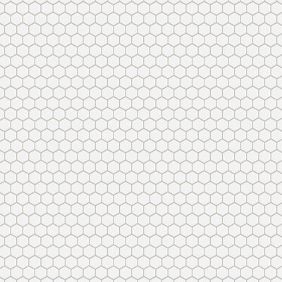 Merola Tile Metro 1" Hex Matte White 10-1/4" x 11-7/8" Porcelain Mosaic ...