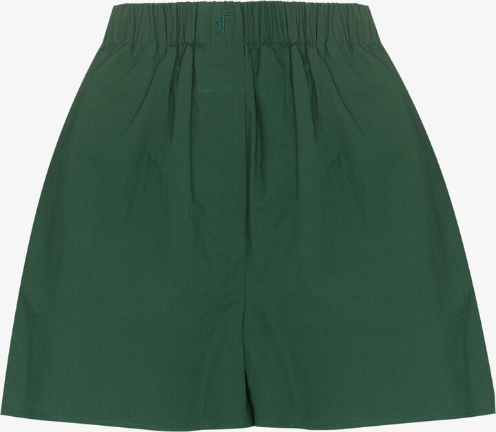 The Frankie Shop Green Liu Boxer Shorts - ShopStyle Lingerie
