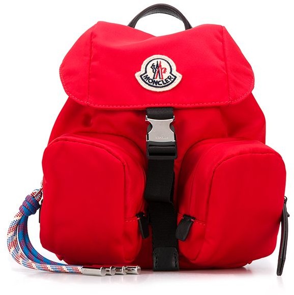 Moncler Logo Patch Mini Backpack - ShopStyle