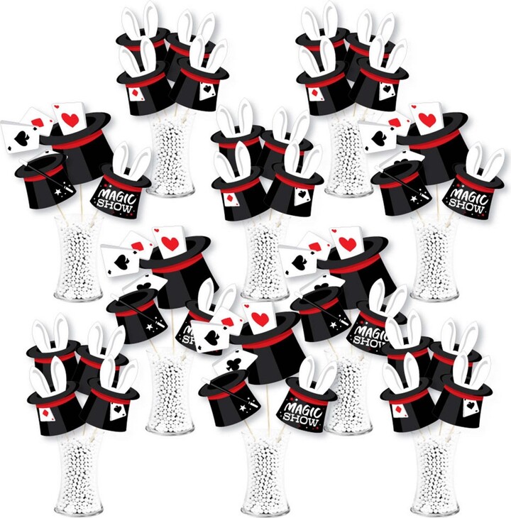 Big Dot Of Happiness Ta-Da, Magic Show - Centerpiece Sticks ...