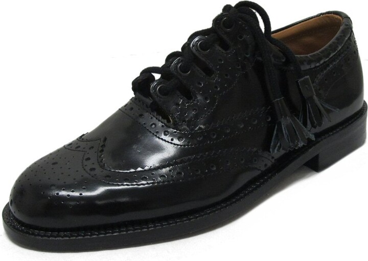 Thistle New Ghillie Brogue Kilt Shoes - UK 14 Black - ShopStyle