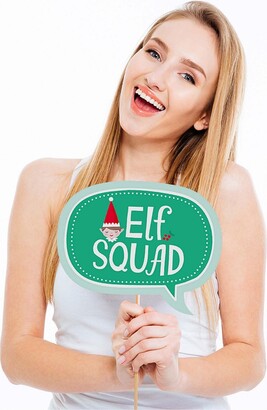 Big Dot of Happiness Elf Squad - Kids Elf Christmas & Birthday Party ...