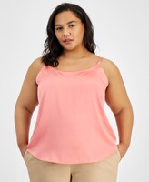 Bar III Plus Size Camisole Top, Created for Macy's - ShopStyle