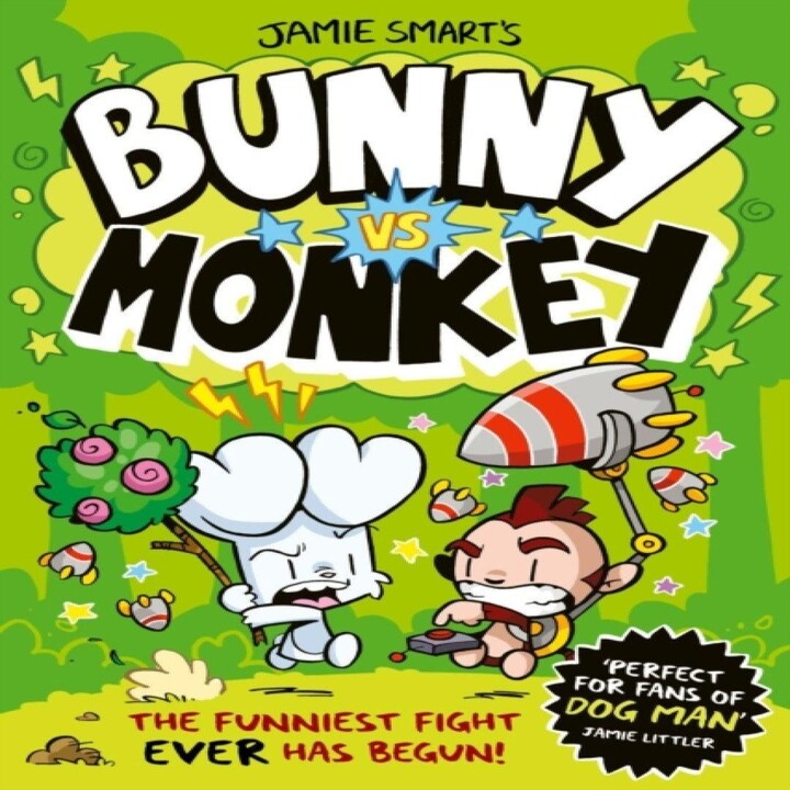 Jamie Smart Bunny vs Monkey Book - ShopStyle