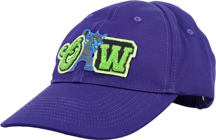 Off-White Varsity baseball cap - ShopStyle Hats