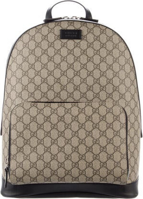 Gucci GG Supreme Medium Eden Backpack - ShopStyle