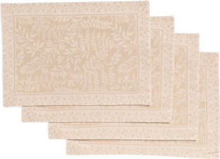 TJMAXX 4Pk Morgan Leaf Jacobean Placemats - ShopStyle
