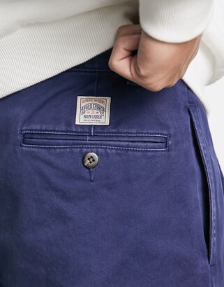 Polo Ralph Lauren Cormac pleated classic fit twill shorts in navy ...