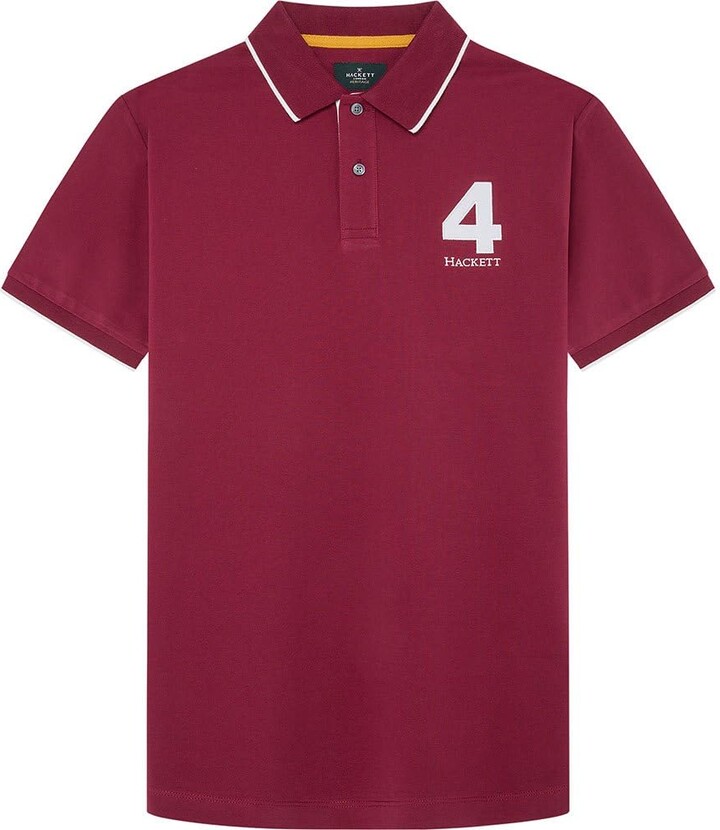 Hackett London Men's Heritage Number Polo - ShopStyle