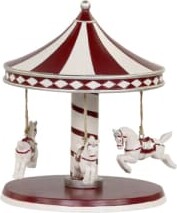 Chic Antique Vintage Style Miniature Carousel With Horses - ShopStyle ...