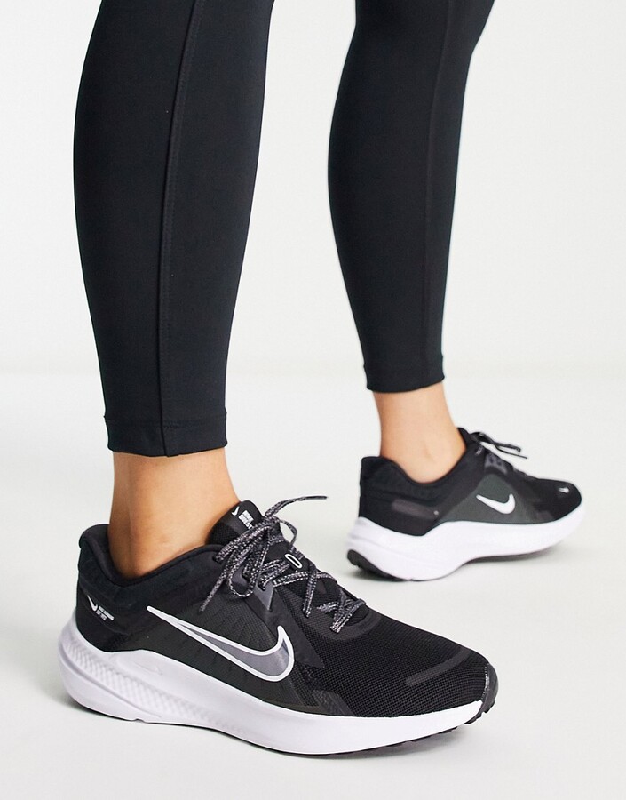 Nike Running Quest 5 trainers in black - ShopStyle Performance Sneakers