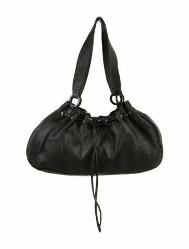 Kenzo Leather Shoulder Bag Black - ShopStyle