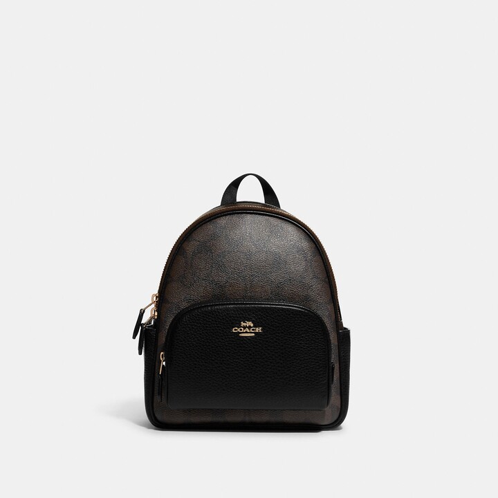 Coach Outlet Mini Court Backpack In Signature Canvas - ShopStyle