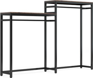 Tribesigns Free Standing Closet Organizer, Clothes Garment Racks with ...