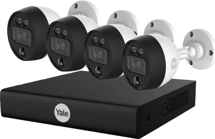 Yale 4 Smart Motion Camera CCTV Kit with 8 Channel XVR - ShopStyle Audio