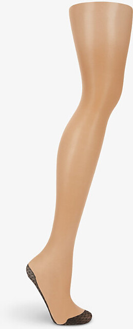 Hedoine Womens Smoky Whisky The Edgy 20 Denier Stretch-woven Tights ...