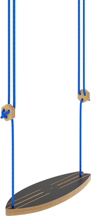 Etsy Nuki Surfboard Swing Black With Blue Rope. For Kids. Schaukel Für ...