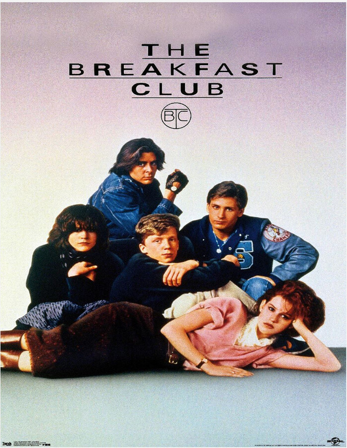 The Breakfast Club Movie Poster - ShopStyle Paintings
