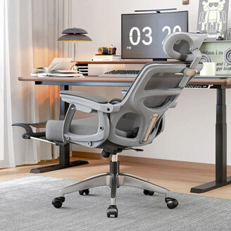 Inbox Zero Desk Gaming Ergonomic Office Chairs Computer Lounge Foldable ...