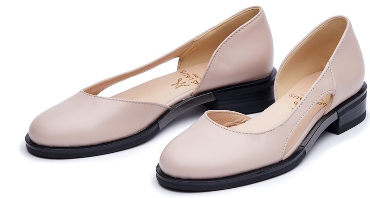 Mas Laus - Cream Color Flats Desert - ShopStyle