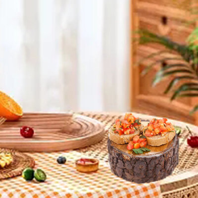 Eternal Night 4 Inch X 2 Inch Rustic Riser For Displays, 1 Small Wood ...