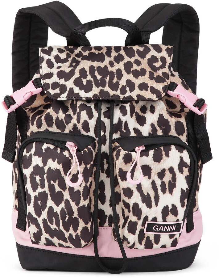 Ganni Small Recycled Polyester Tech Backpack - ShopStyle