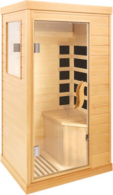 HomeMiYN Far Infrared Wooden Sauna Room Home Sauna Spa Low-emf Dry ...