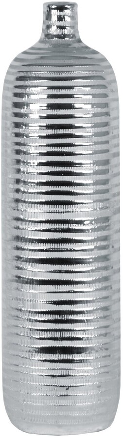 Urban Trends Collection Urban Trends Ceramic Round Vase with Narrow and ...