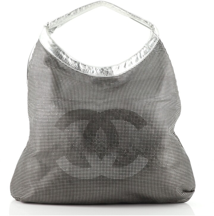 Chanel Hollywood Hobo Perforated Leather North South - ShopStyle