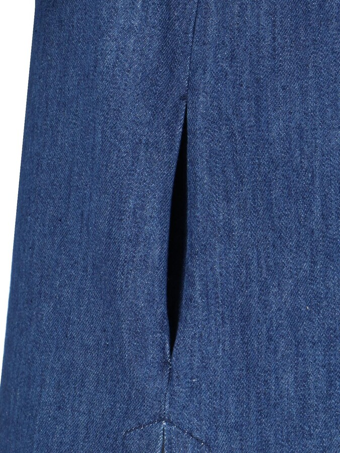 Gucci Snaffle Denim Mini Dress - ShopStyle