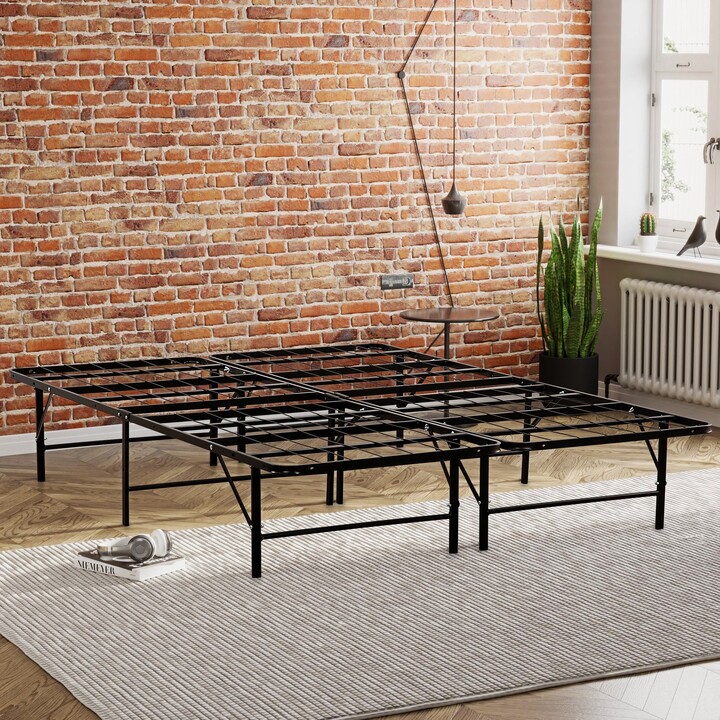 Primo International UltraBase 14 in. H Metal Mattress Foundation Bed ...