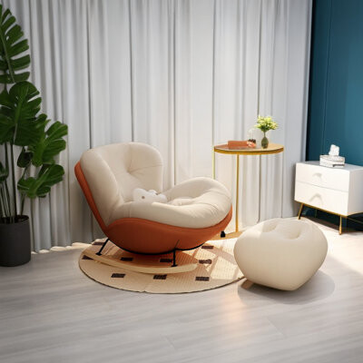 HIGH CHESS Couch Rocker balcony lounge snail rocker lounge chair ...