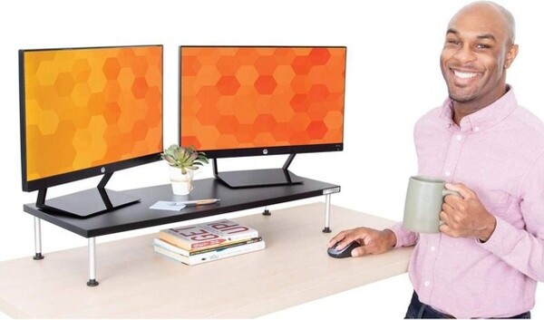 Stand Steady Titan Monitor Stand – 31.25” Height Adjustable Monitor ...
