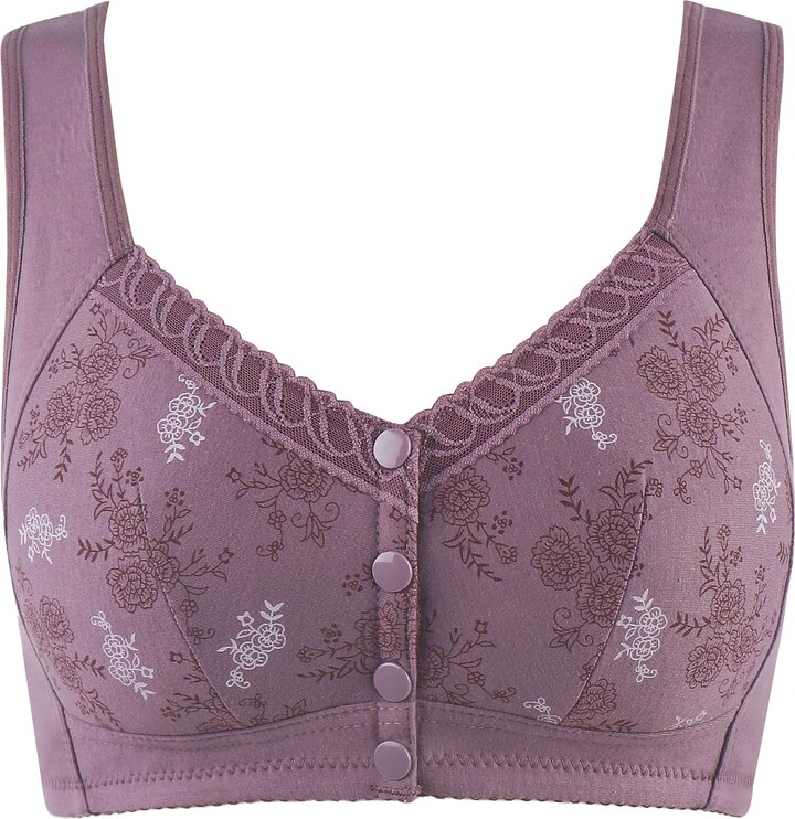 Fiorky Wireless Front Button Bras - ShopStyle