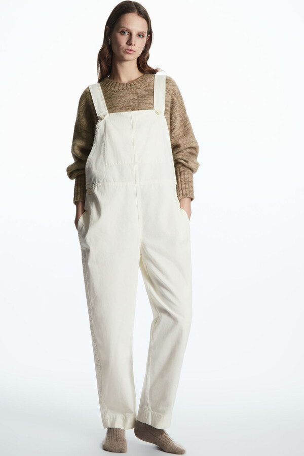 COS Barrel-Leg Overalls - ShopStyle Jumpsuits & Rompers