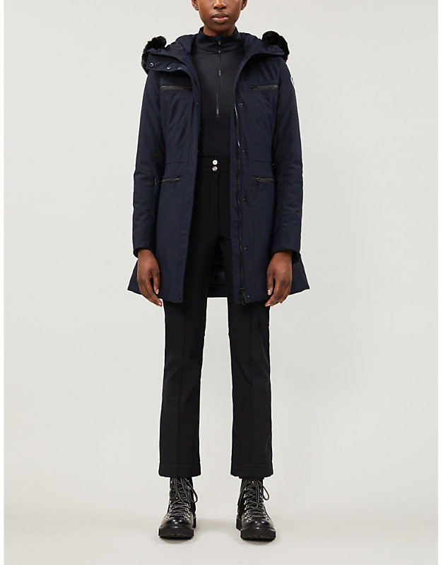 Fusalp Jeanne hood faux fur-trimmed shell jacket - ShopStyle