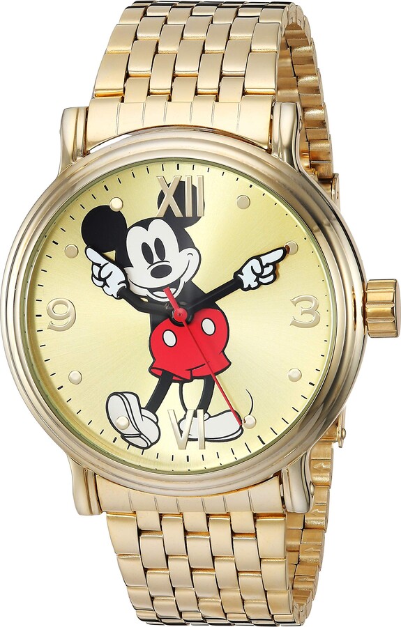 Disney Mickey Mouse Adult Vintage Articulating Hands Analog Quartz ...