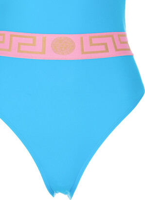 Versace Greca Border One Piece Swimwear - ShopStyle