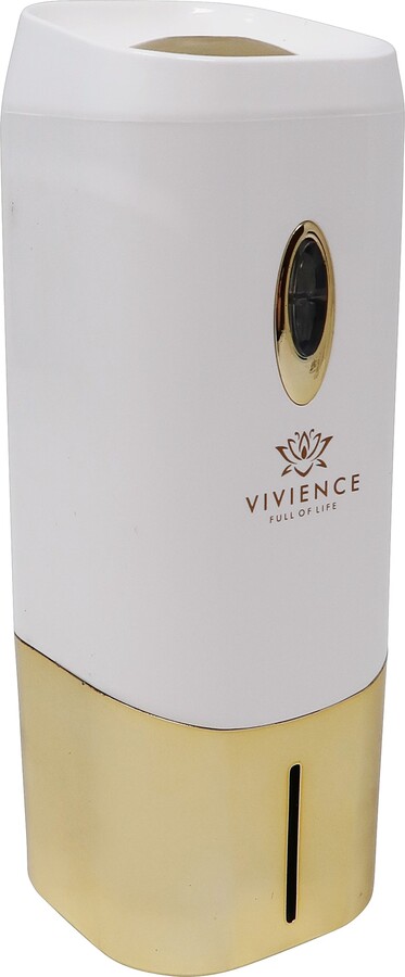 Vivience White and Gold Battery Operated Diffuser, "Zen Tea" Scent ...