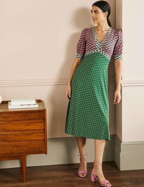 Boden Eva Jersey Midi Dress - ShopStyle