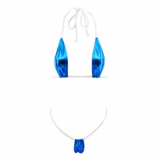 Amazon Sherrylo Micro Bikini Mini Triangle Trop G String Thong The | My ...