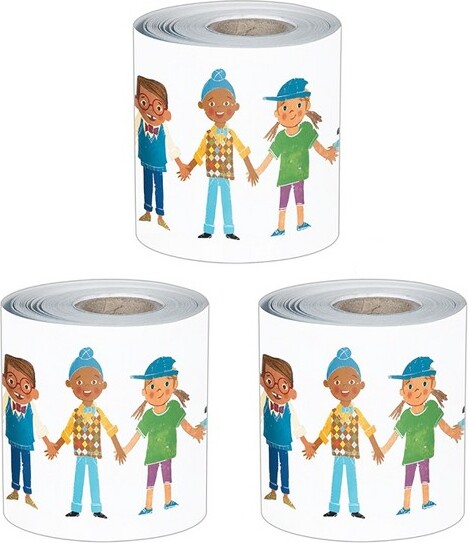 Carson Dellosa Education All Are Neighbors Rolled, 65 Feet Per Roll ...