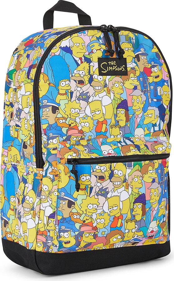 The Simpsons Homer Allover Backpack - The Simpsons Krusty The Clown ...
