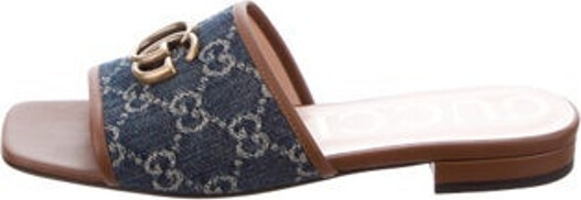 Gucci Printed Slides - ShopStyle