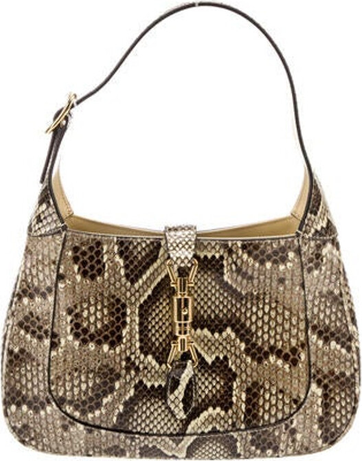 Gucci Python Jackie 1961 Hobo Bag - ShopStyle