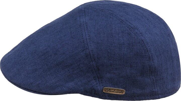 Sterkowski Ivy Five Cap | 100% Linen Flat Cap for Men and Women ...