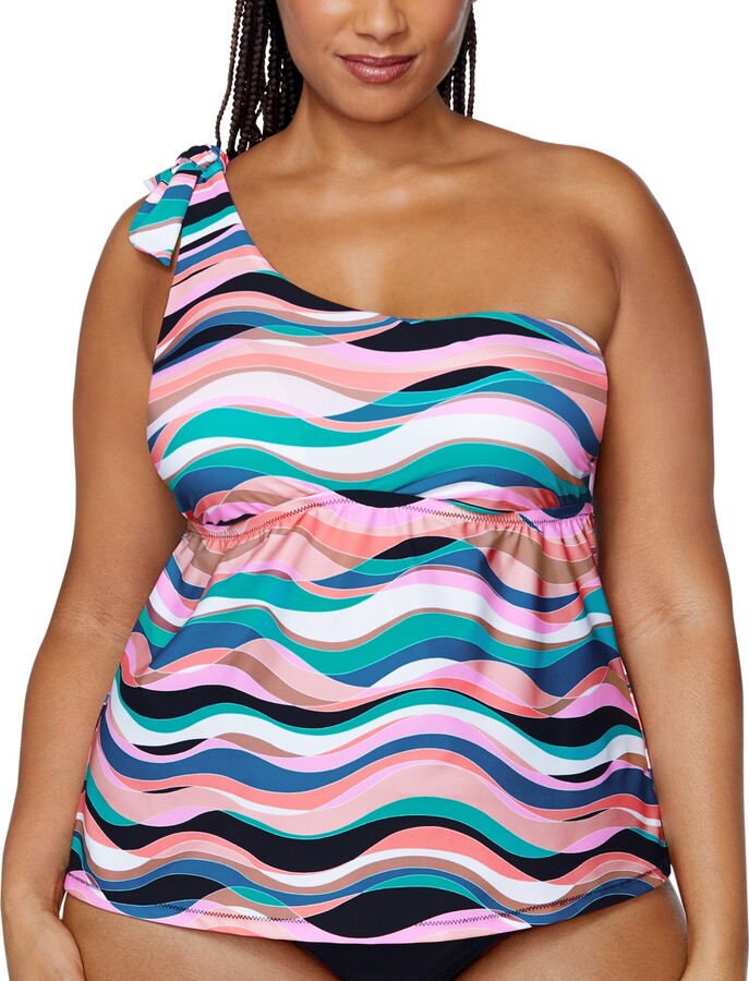 2025 Trendy Plus Size Bikini Set With High Waisted Bottom Plus Size ...