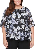 Alex Evenings Women's Plus Size Tops | ShopStyle